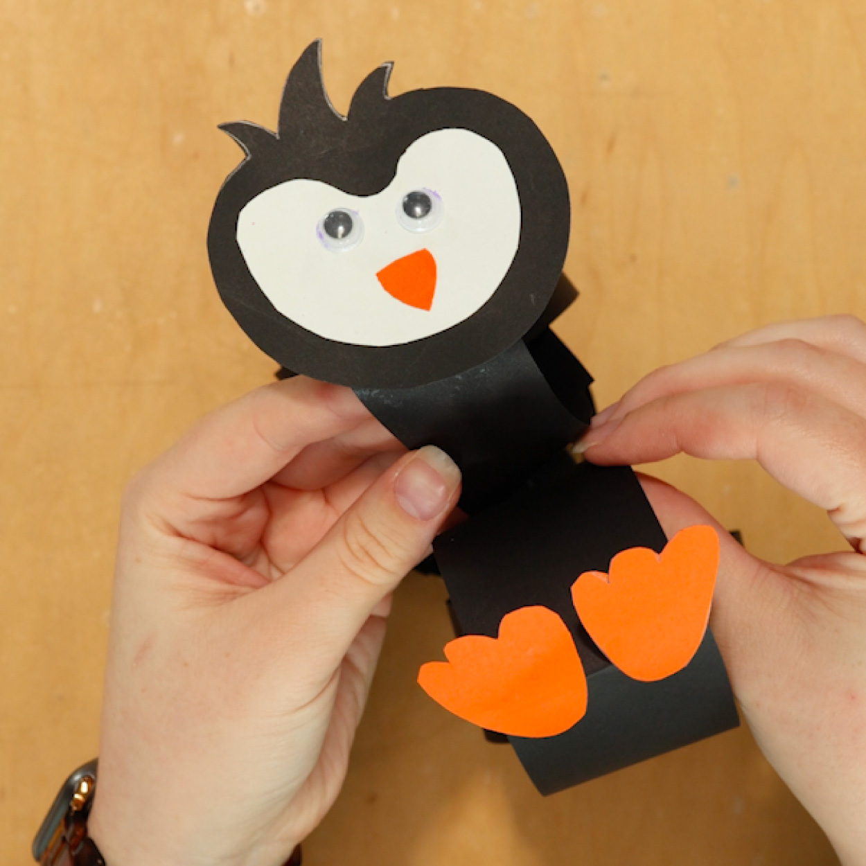 STREAM Activity: Paper Chain Penguin - Children's Museum of Discovery